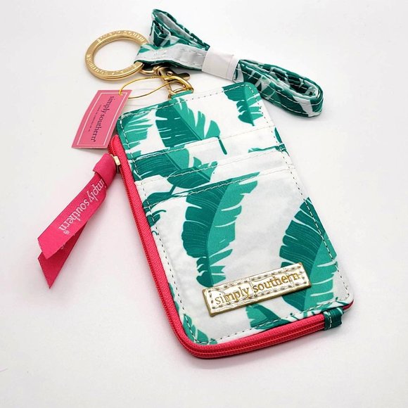 Simply Southern | Accessories | Simply Southern Lanyard Id Palm | Poshmark